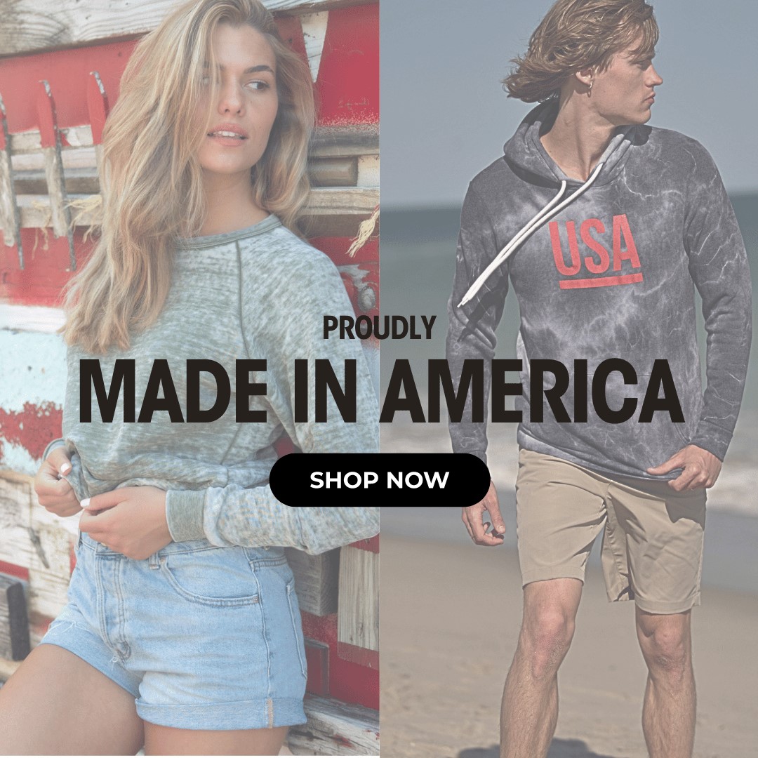 Eco+ USA Made Knit Apparel - Adult/Kids/Infant and Accessories.